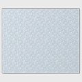 Rustling Blooms Neutral - Dusty Blue Wrapping Paper | Zazzle