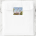 Rusty Remains of a Pirate Ship Square Sticker | Zazzle