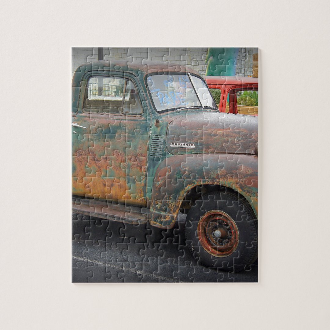Rusty Short Bed Jigsaw Puzzle | Zazzle