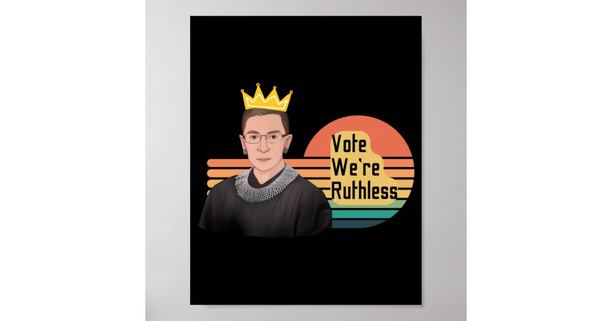 Ruth Bader Ginsberg RBG Poster | Zazzle