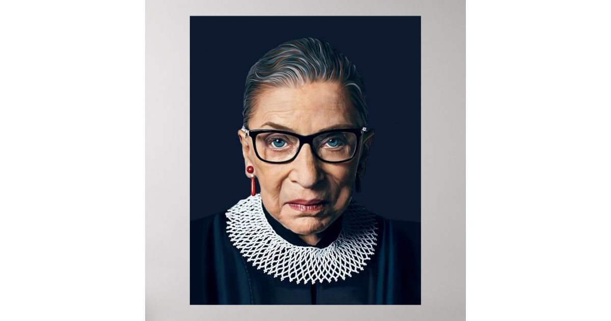 Ruth Bader Ginsburg Poster | Zazzle