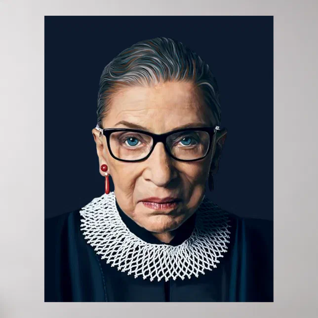 Ruth Bader Ginsburg Poster | Zazzle