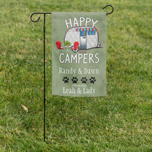 RV Camping Gift Ideas, Fun Camping Flags | Zazzle