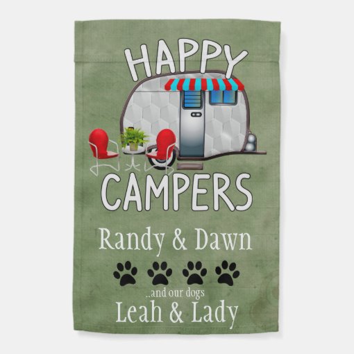 RV Camping Gift Ideas, Fun Camping Flags | Zazzle