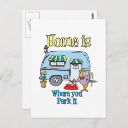 Rv Camping Postcard | Zazzle