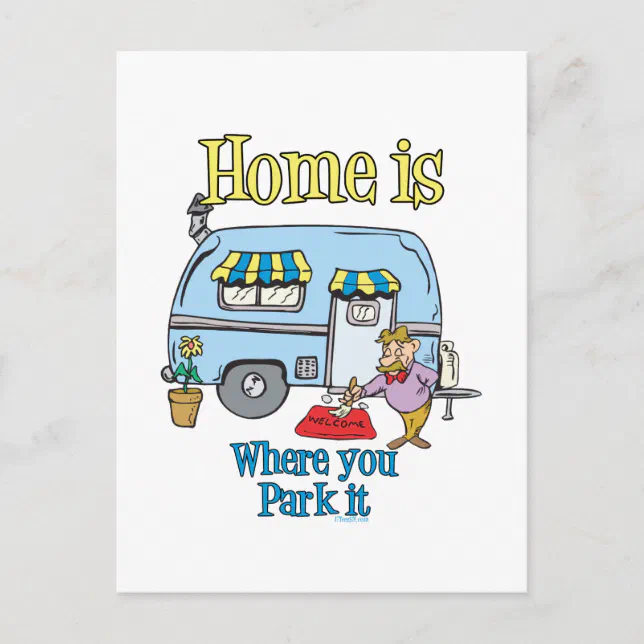 Rv Camping Postcard | Zazzle