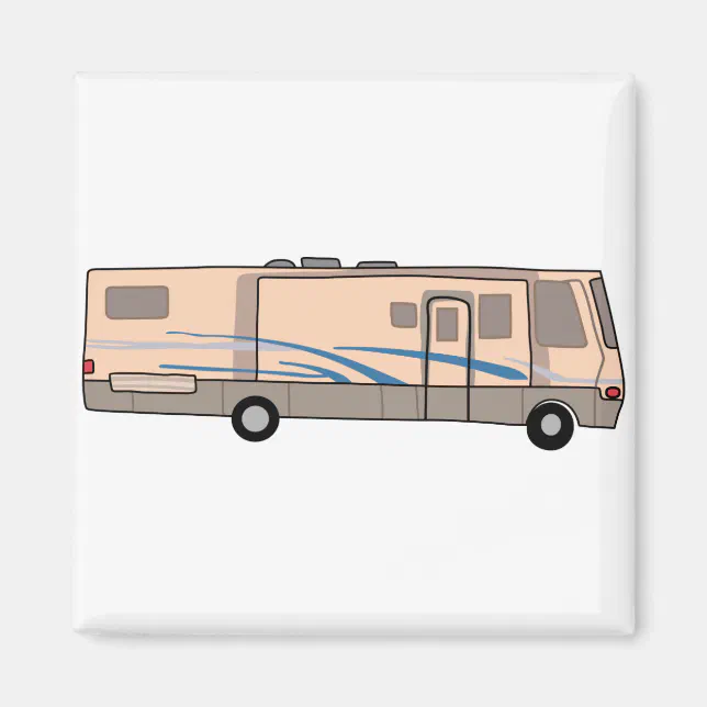 RV Motorhome Magnet | Zazzle