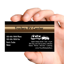 RV Trailer Business Cards | Zazzle