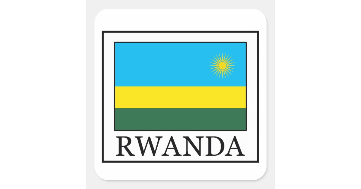 Rwanda sticker | Zazzle