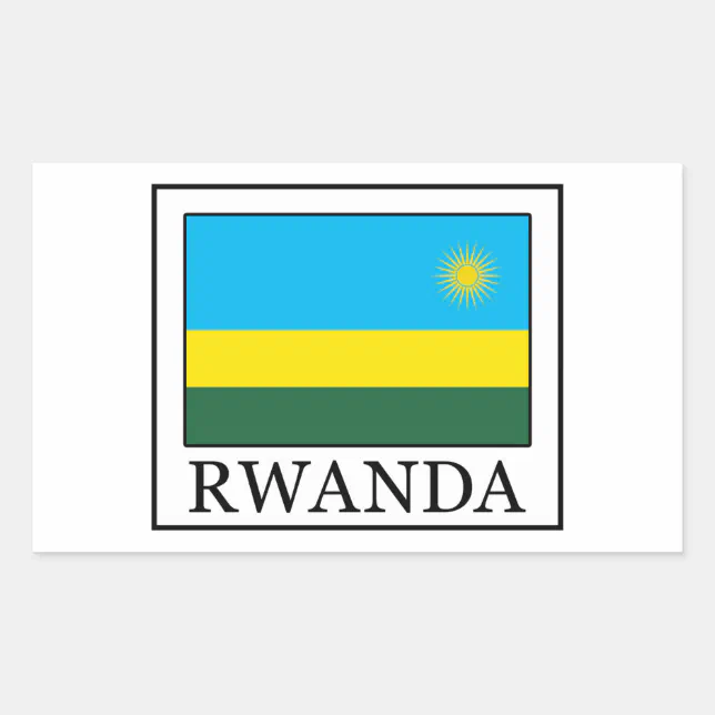 Rwanda sticker | Zazzle