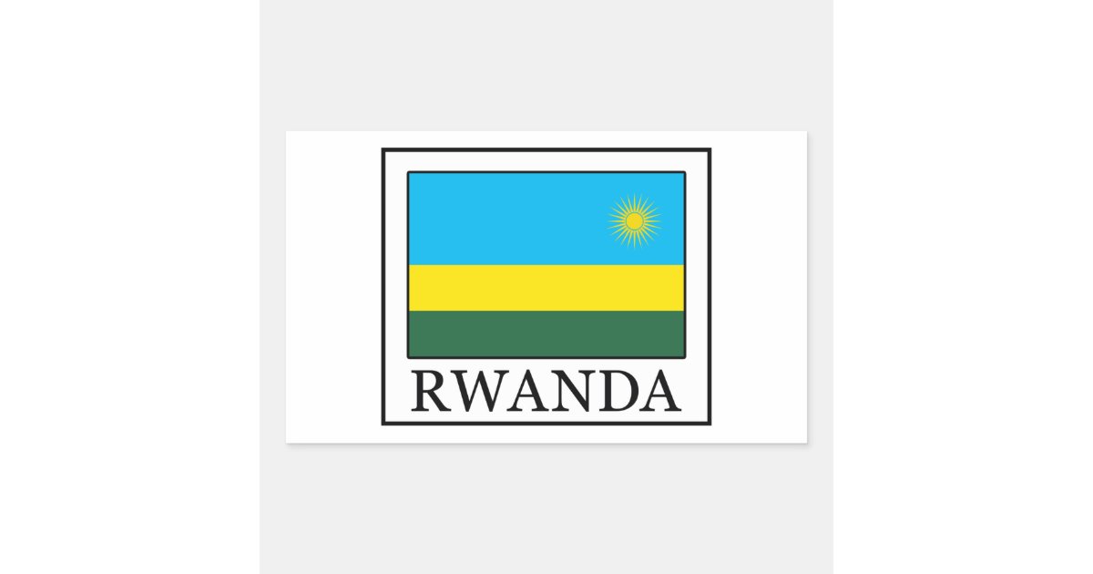 Rwanda sticker | Zazzle