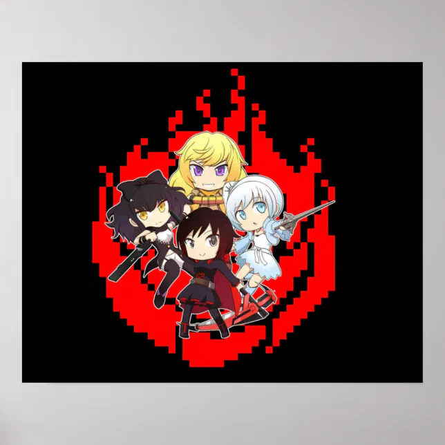 rwby anime poster | Zazzle
