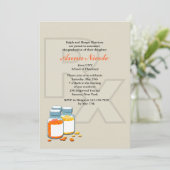 Rx Pharmacy School Graduation Invitation | Zazzle
