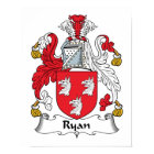 Ryan Family Crest Poster | Zazzle