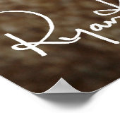 Ryan Kelly Music - Poster- Leather Jacket-"Signed" Poster | Zazzle