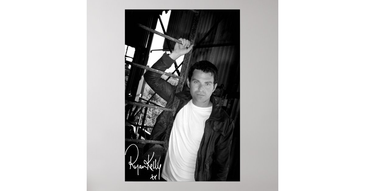 Ryan Kelly Music - Poster "signed" - Ladder | Zazzle
