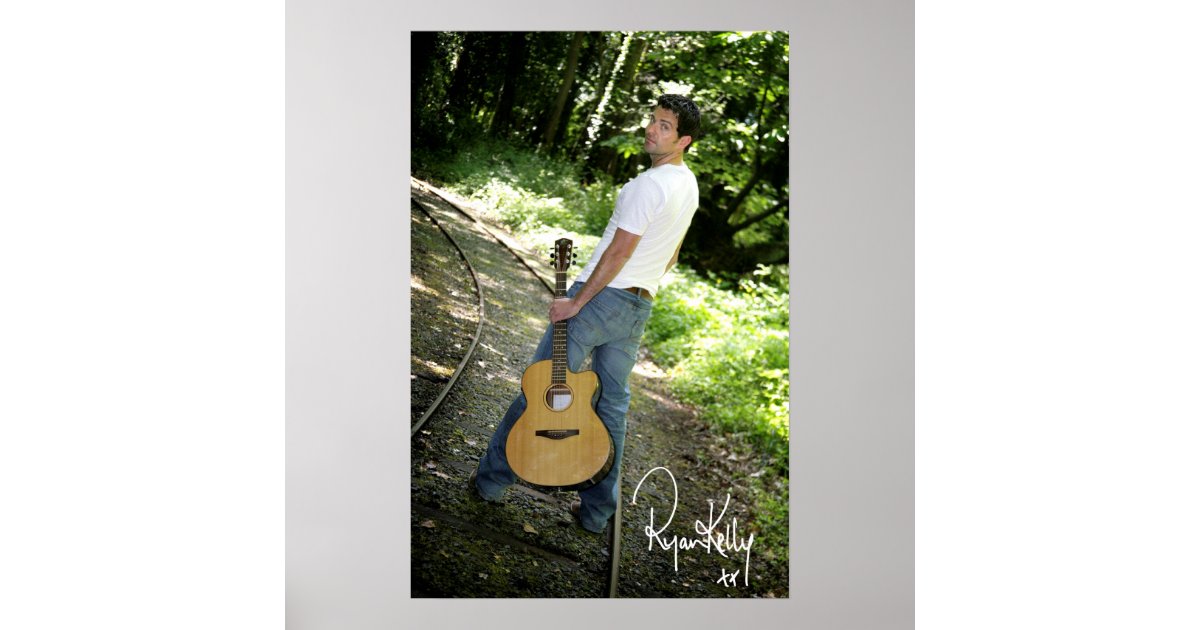 Ryan Kelly Music - Poster "signed" - Tracks | Zazzle