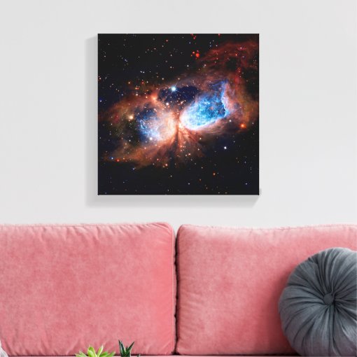 S106 Star Forming Region - NASA Hubble Space Photo Canvas Print | Zazzle