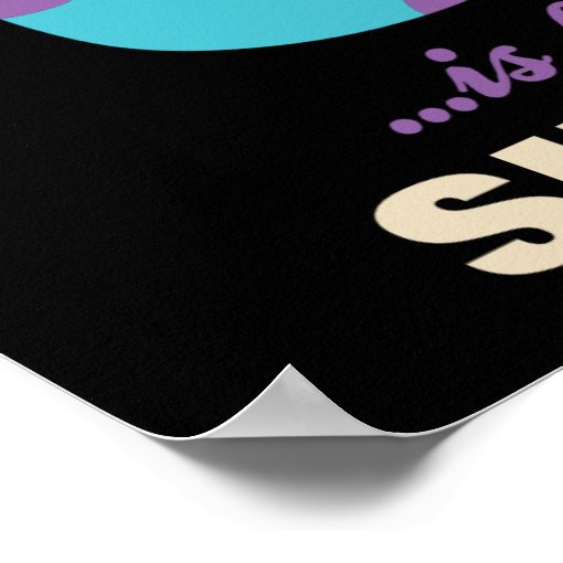 S is for Sulley | Add Your Name Poster | Zazzle