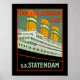 s.s. Statendam Poster | Zazzle