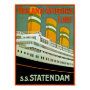 s.s. Statendam Poster | Zazzle