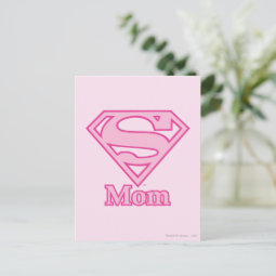 S-Shield Mom Postcard | Zazzle
