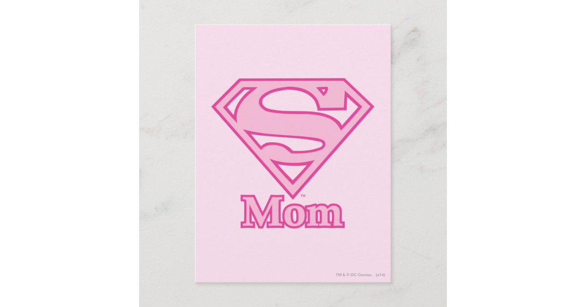 S-Shield Mom Postcard | Zazzle