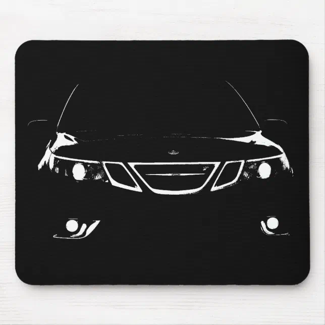 Saab 9-3 Aero Mousepad | Zazzle