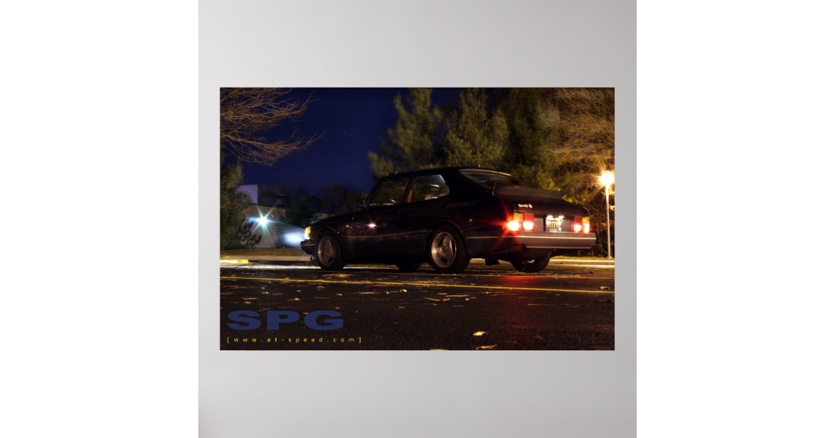 SAAB SPG POSTER | Zazzle