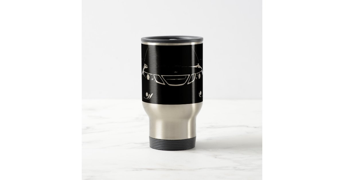 Saab Stainless Commuter Mug | Zazzle