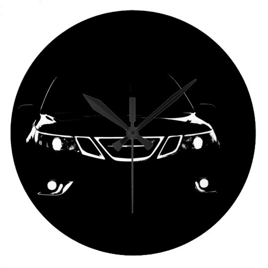 Saab Wall Clock | Zazzle.com