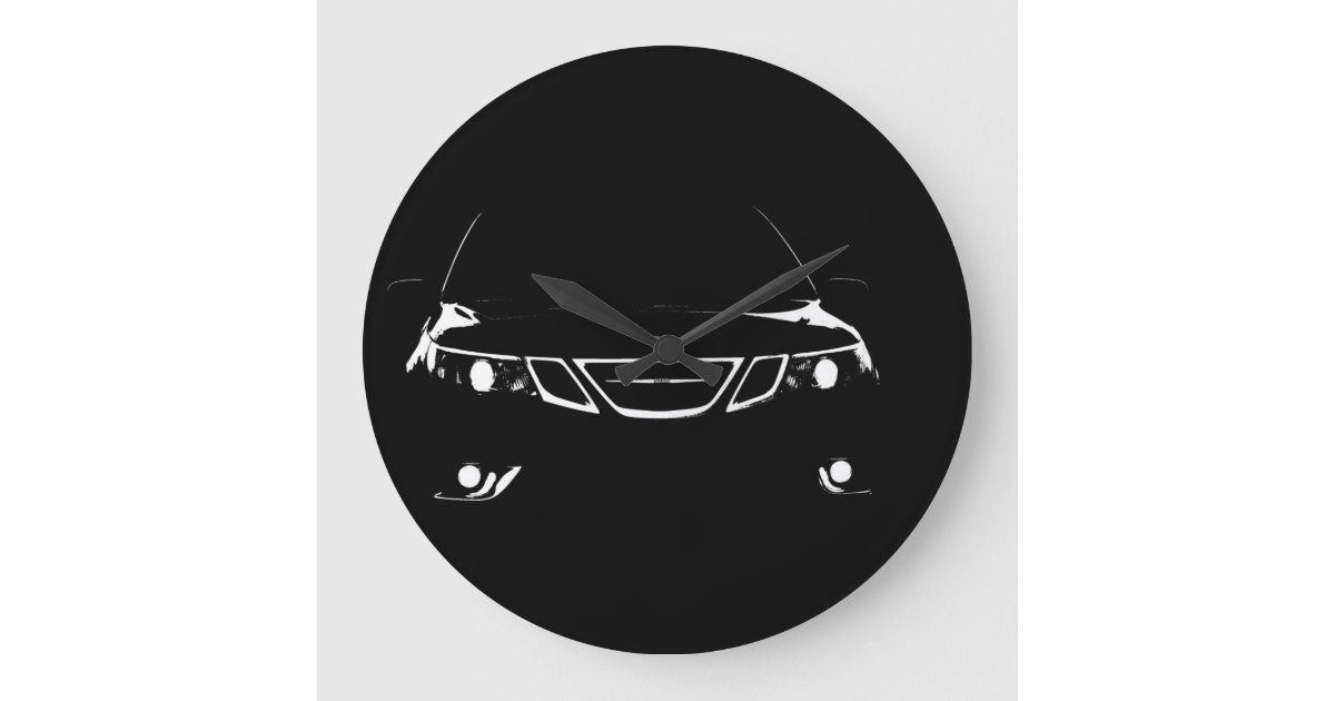 Saab Wall Clock | Zazzle