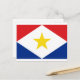 Saba National World Flag Postcard | Zazzle