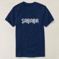 SABABA Hebrew Slang Cool T-Shirt | Zazzle