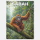 Sabah Malaysia Orangutan Travel Magnet | Zazzle
