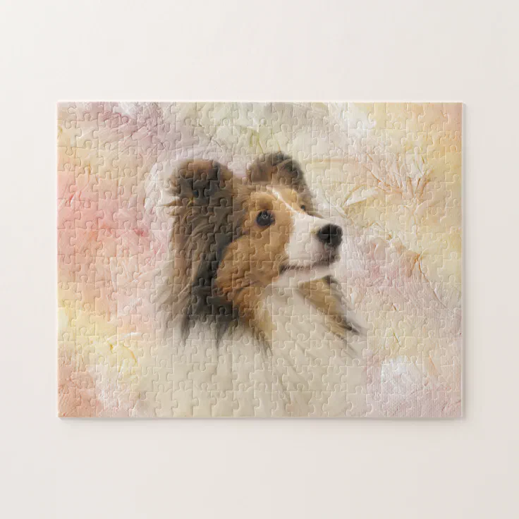 Sable Sheltie Jigsaw Puzzle | Zazzle