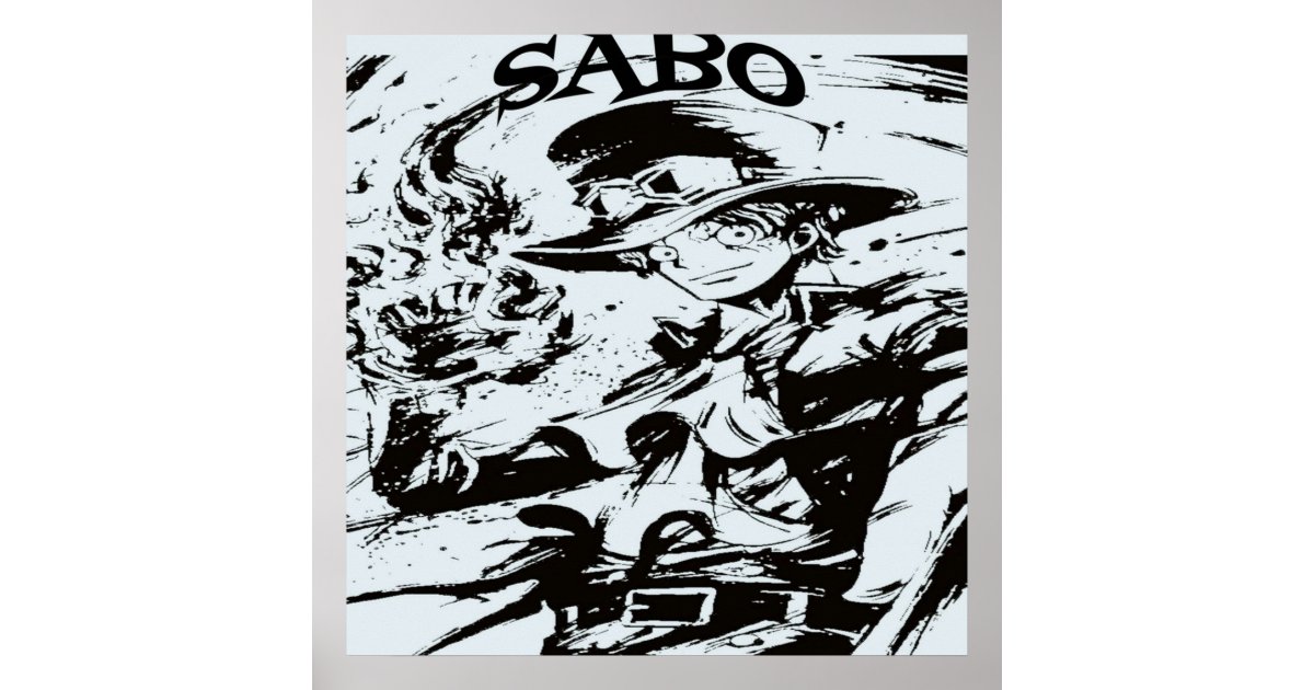Sabo the revolutionary poster | Zazzle