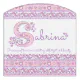 Sabrina letter S name pink girls personalized Door Sign | Zazzle