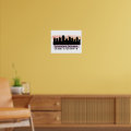 Sacramento CA City Skyline Poster | Zazzle