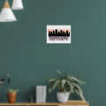 Sacramento CA City Skyline Poster | Zazzle
