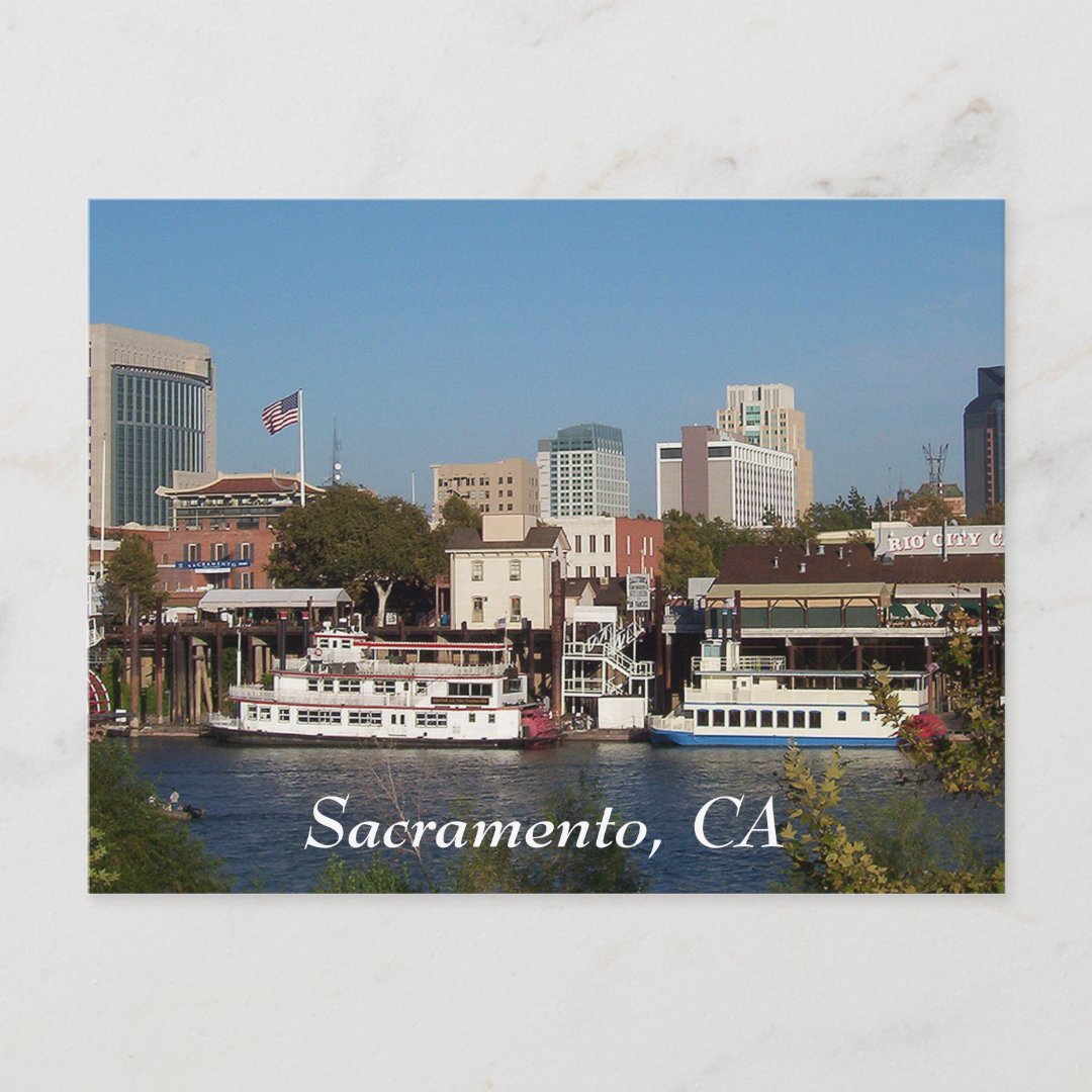 Sacramento, CA Postcard | Zazzle