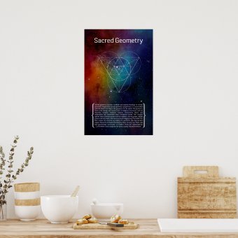 Sacred Geometry Poster | Zazzle