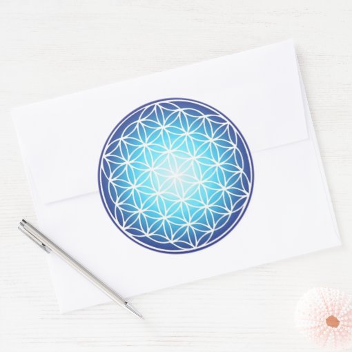 Sacred geometry sticker | Zazzle