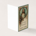 Religious Catholic Funeral Memorial Holy Cards | Zazzle