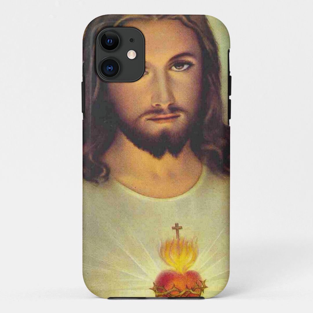 Sacred Heart of Jesus Case-Mate iPhone Case | Zazzle