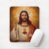 Sacred Heart of Jesus Mouse Pad | Zazzle