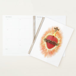 Sacred Heart of Jesus Planner | Zazzle