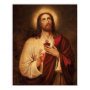 Sacred Heart Of Jesus Poster | Zazzle