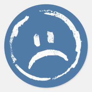 Feeling Sad Stickers | Zazzle