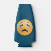 Sad Emoji Bottle Cooler | Zazzle